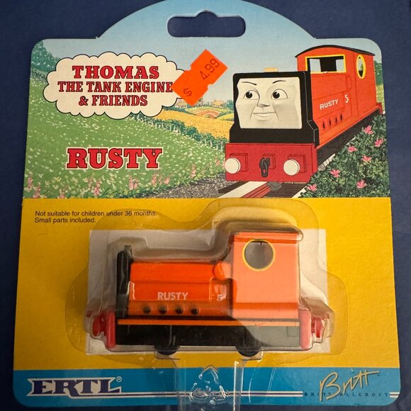 Thomas & Friends | Toys | Rusty Ertl Thomas Tank Engine Vintage Train ...
